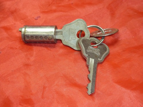 HURD NOS Original FORD Key & Lock & Tag 1930's 1940's Original FREE ...