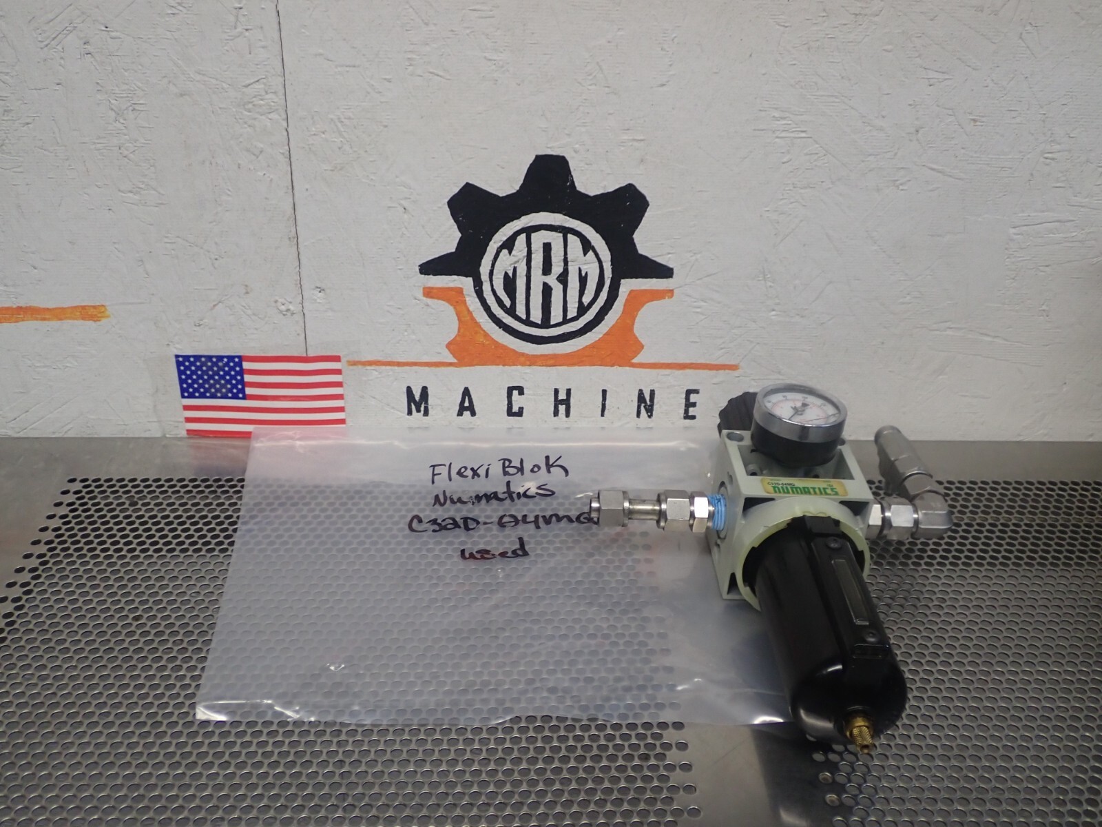 Numatics C32D-04MQ Flexi Blok Filter Regulator Used W/ Warranty ...