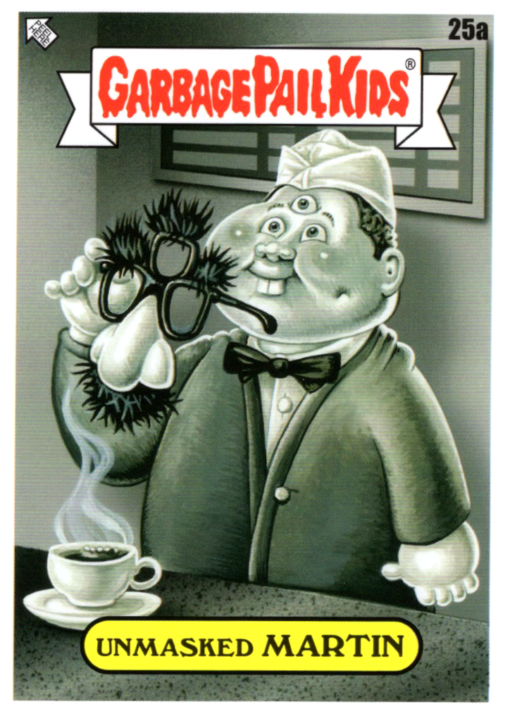 2023 GARBAGE PAIL KIDS GPK INTERGOOLACTIC MAYHEM BASE UNMASKED MARTIN ...