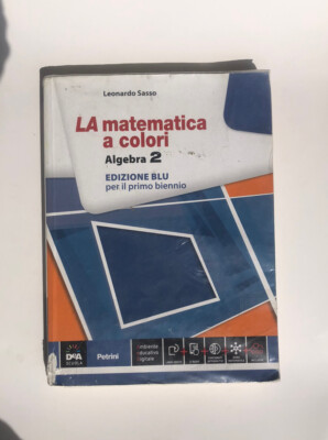 La Matematica A Colori Edizione Blu Algebra 2 | eBay