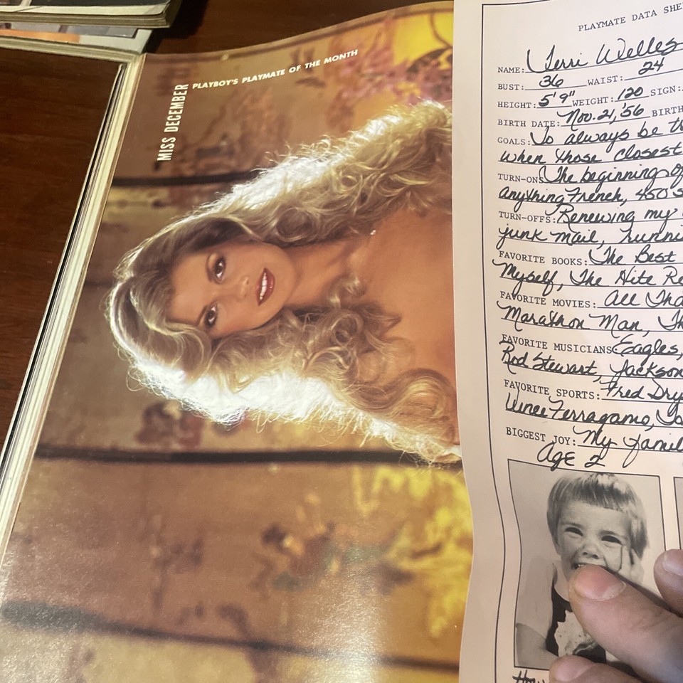Playboy Magazine December 1980 1981 Playmate Of The Year Terri 8650