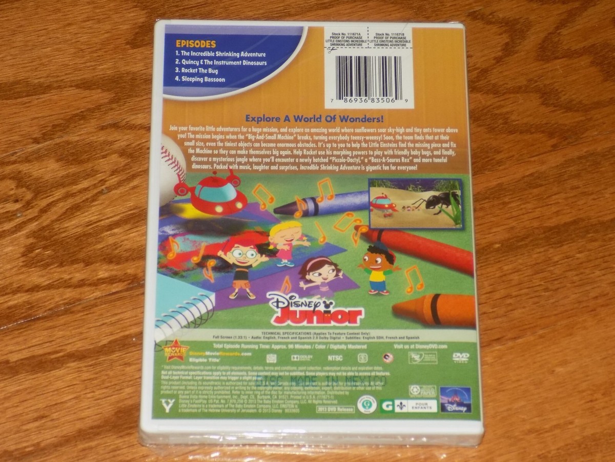 Little Einsteins The Incredible Shrinking Adventure Little Einsteins