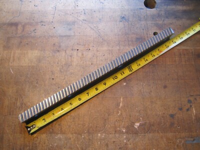 TY MILES 3/4" W x 18" L carbide slant tooth machine keyway broach 1.203 ...