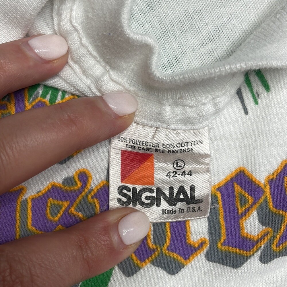 Vintage Del Monte Quest for Treasures Tshirt Large - Gem