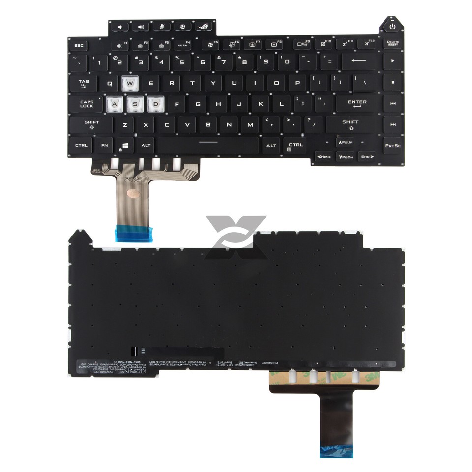 New US Keyboard with RGB Backlight for Asus ROG Strix G15 G513 G513Q ...