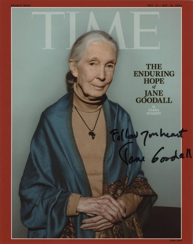 Jane Goodall- Signed Photograph | eBay