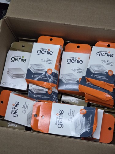 Lot Of 51 Boxes Diaper & Compost Genie Carbon Odor Absorbent Filters 4 ...