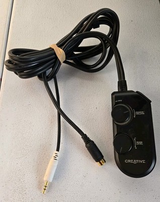 Creative Labs Volume Bass Control Pod MZ0005 Remote Home Office N10225 ...