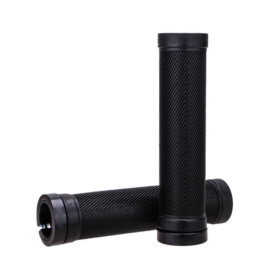 Non Slip 22mm Mountain Bike Handlebar Grips with Plastic Rubber and ...