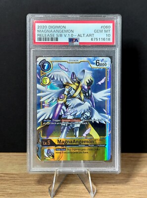 2020 Digimon Release 1.0 Alt Art #060 Magnaangemon PSA 10 | eBay