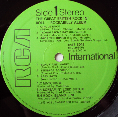 Various - The Great British Rock 'N' Roll - Rockabilly Album (LP, Comp ...