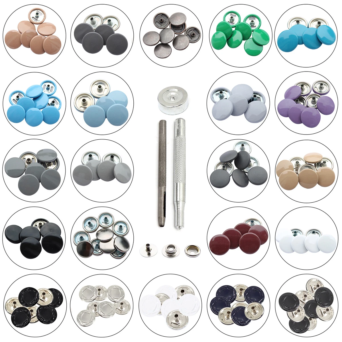 Types Of Clothing Fasteners