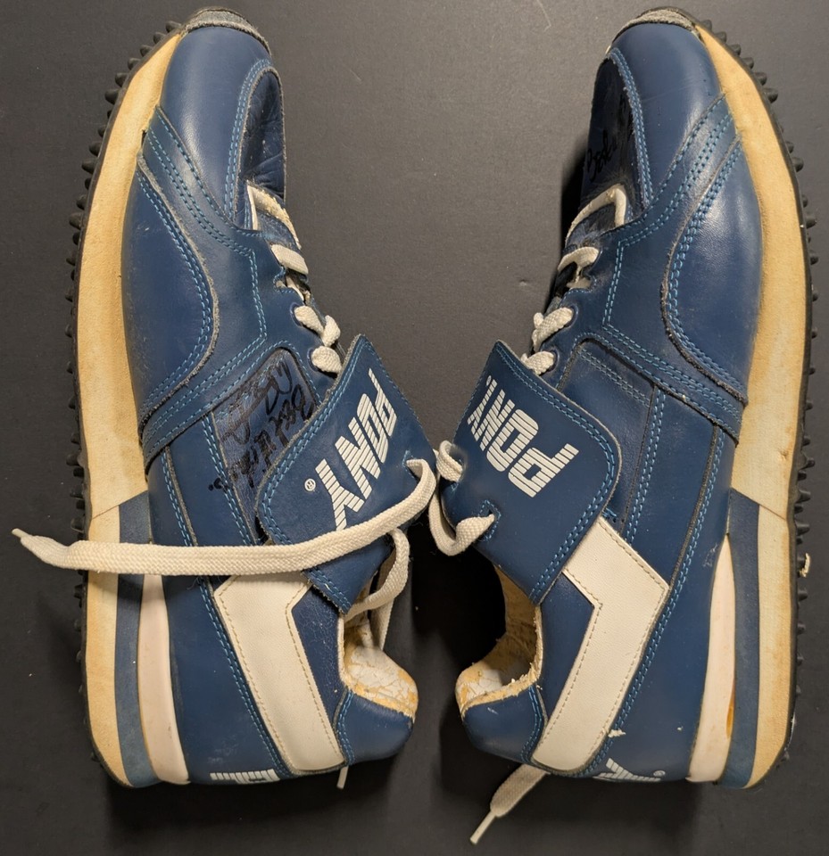 Dave Stewart Toronto Blue Jays Game Worn MLB Pony Vintage Turf Shoes | eBay