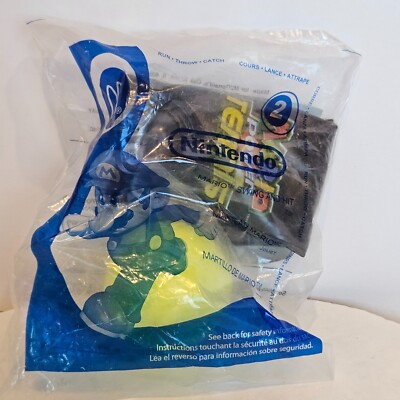 New 2006 McDonald’s Nintendo Happy Meal Toy #2 Mario Swing and Hit ...