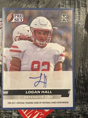 2022 Leaf Draft XRC Auto Red Parallel Logan Hall | eBay