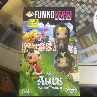 Funkoverse Alice In Wonderland Disney Strategy Game FUNKO POP 2021 ...