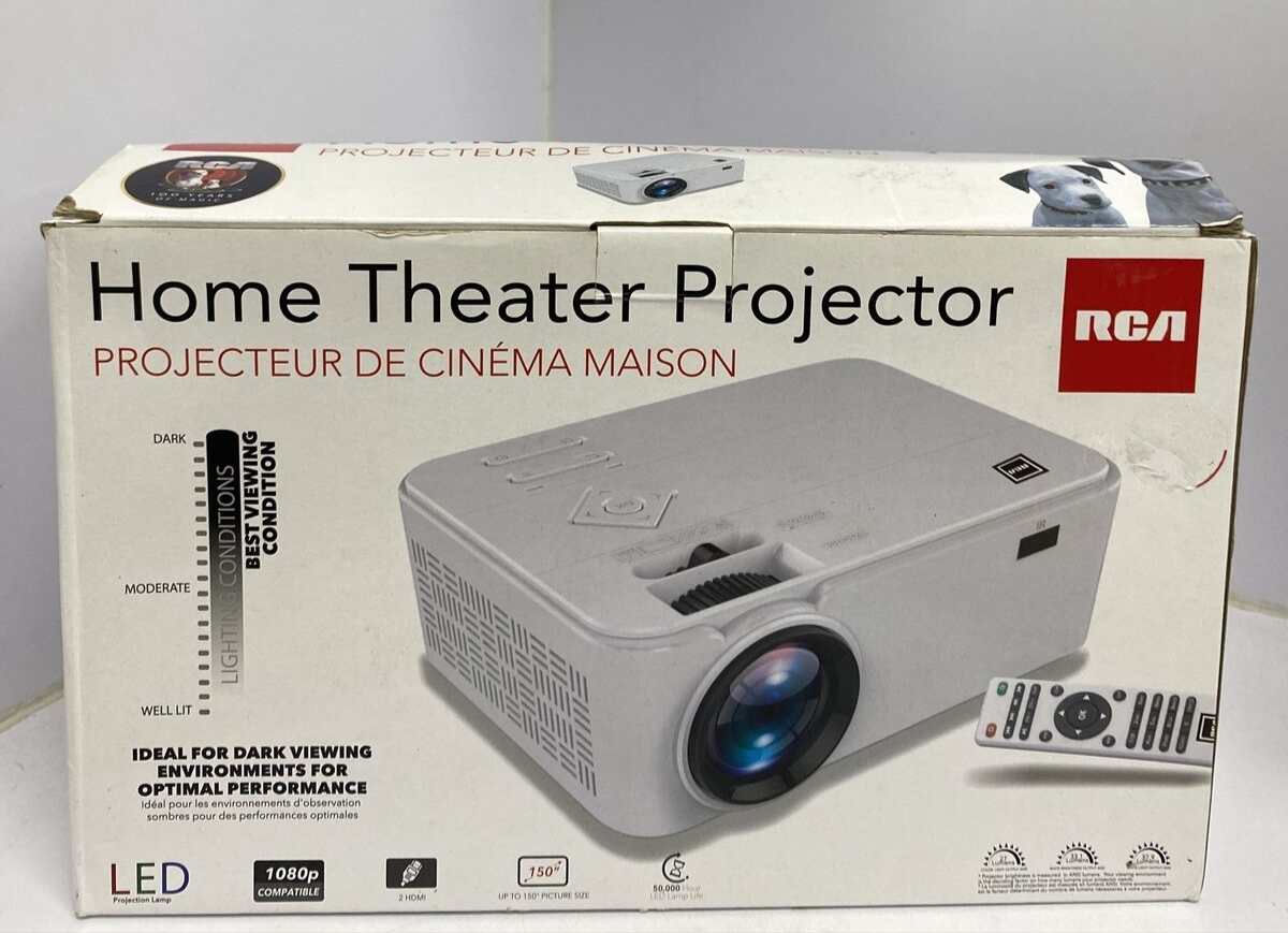 RCA Rpj131 Home Theater Projector LED 1080p for sale online | eBay