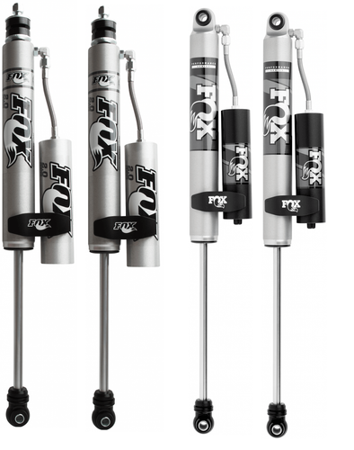 Fox 2.0 Reservoir Shocks 2017-25 Ford F250 F350 Super Duty 4WD w/ 4"-5 ...