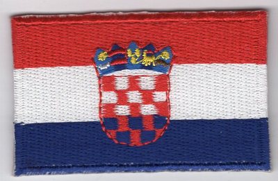 Croatia Flag Patch Embroidered Iron On Applique Croatian | eBay