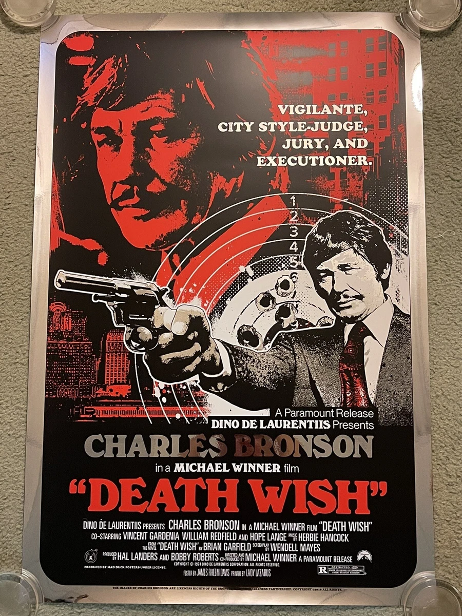 Charles Bronson Death Wish Poster