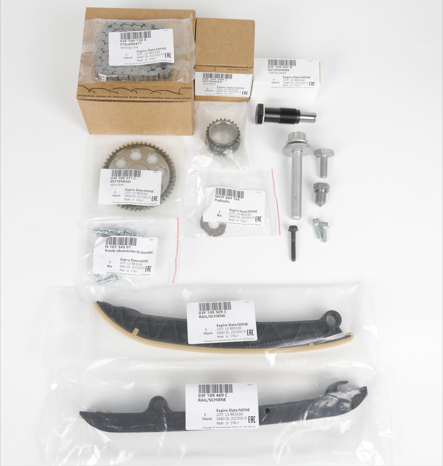 Timing Chain Kit NEW For VW SKODA AUDI SEAT 1.2 TSI TFSI CBZA CBZB ...