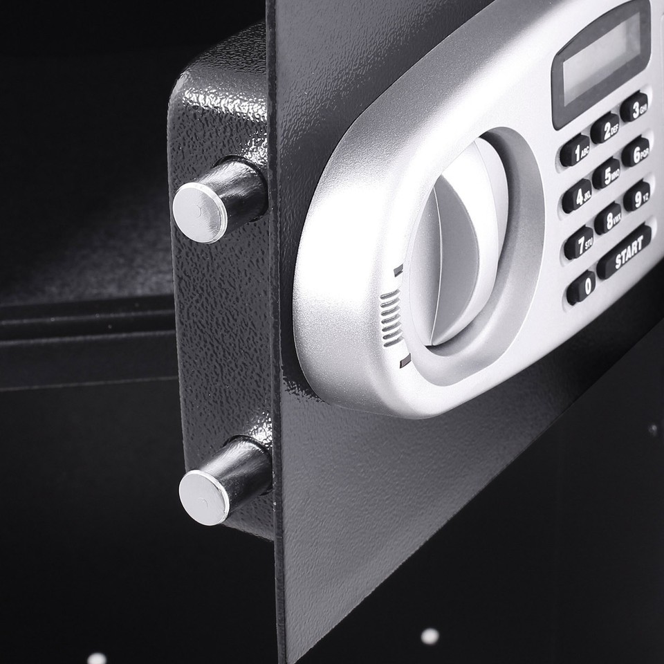 Uimoso Safe Box Electronic Digital Lock Keypad Home Security Gun Cash 2 ...
