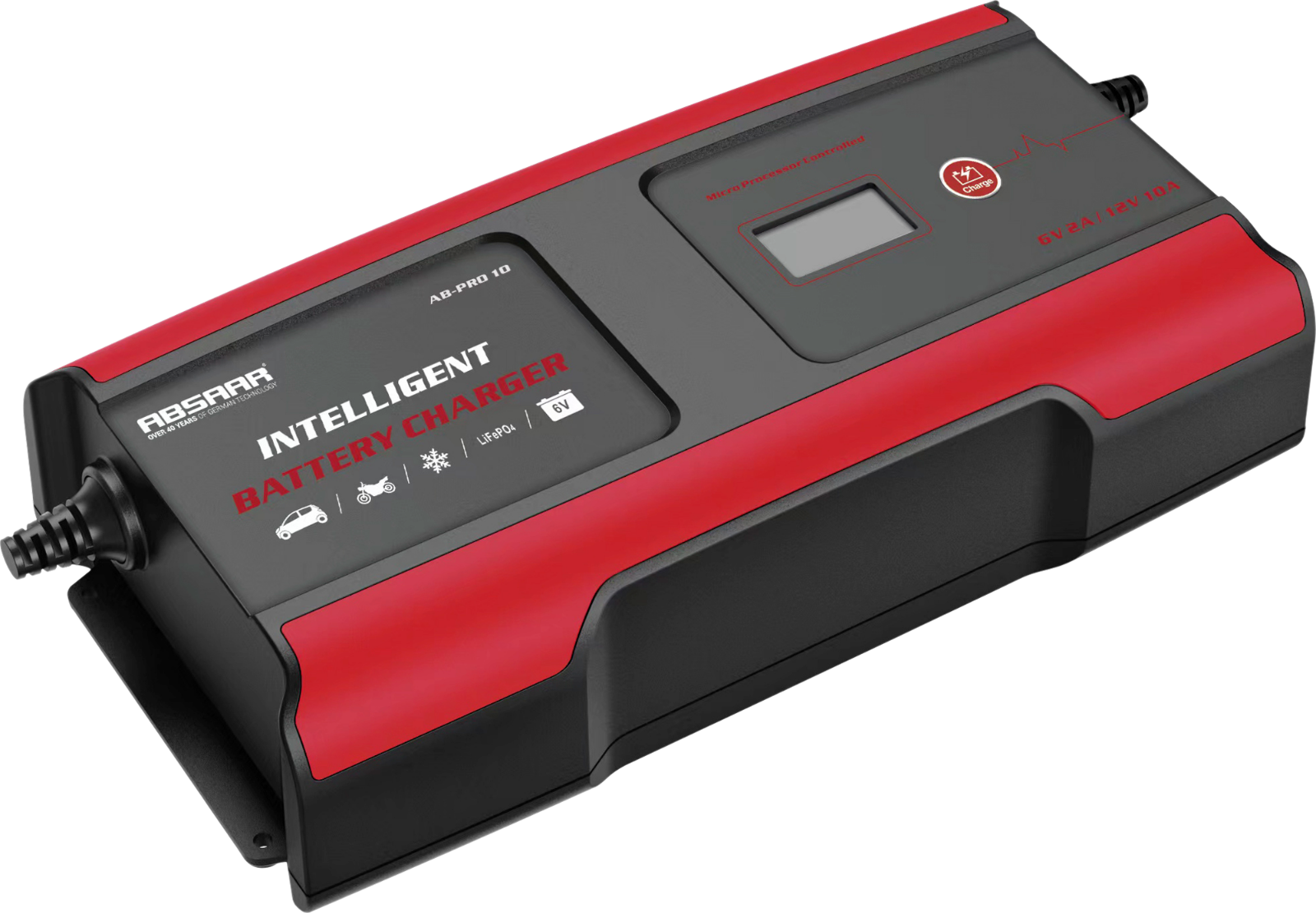 ABSAAR PRO 10 12v 10A Smart intelligent Battery Charger Replace Noco ...