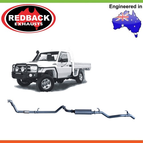 Redback Extreme Duty Exhaust To Suit TOYOTA LANDCRUISER 79 Series ...