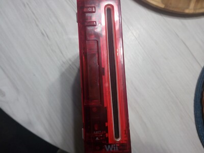 Wii Console Only with Custom Red Shell | eBay Australia