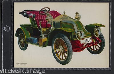 Renault 1908 Vintage Car/Automobile Postcard | eBay UK