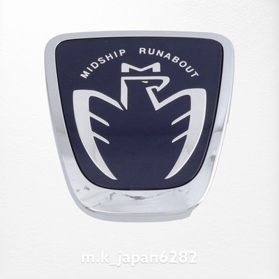 TOYOTA Genuine MR2 Spyder Midship Runabout Front Emblem Blue 75314 ...
