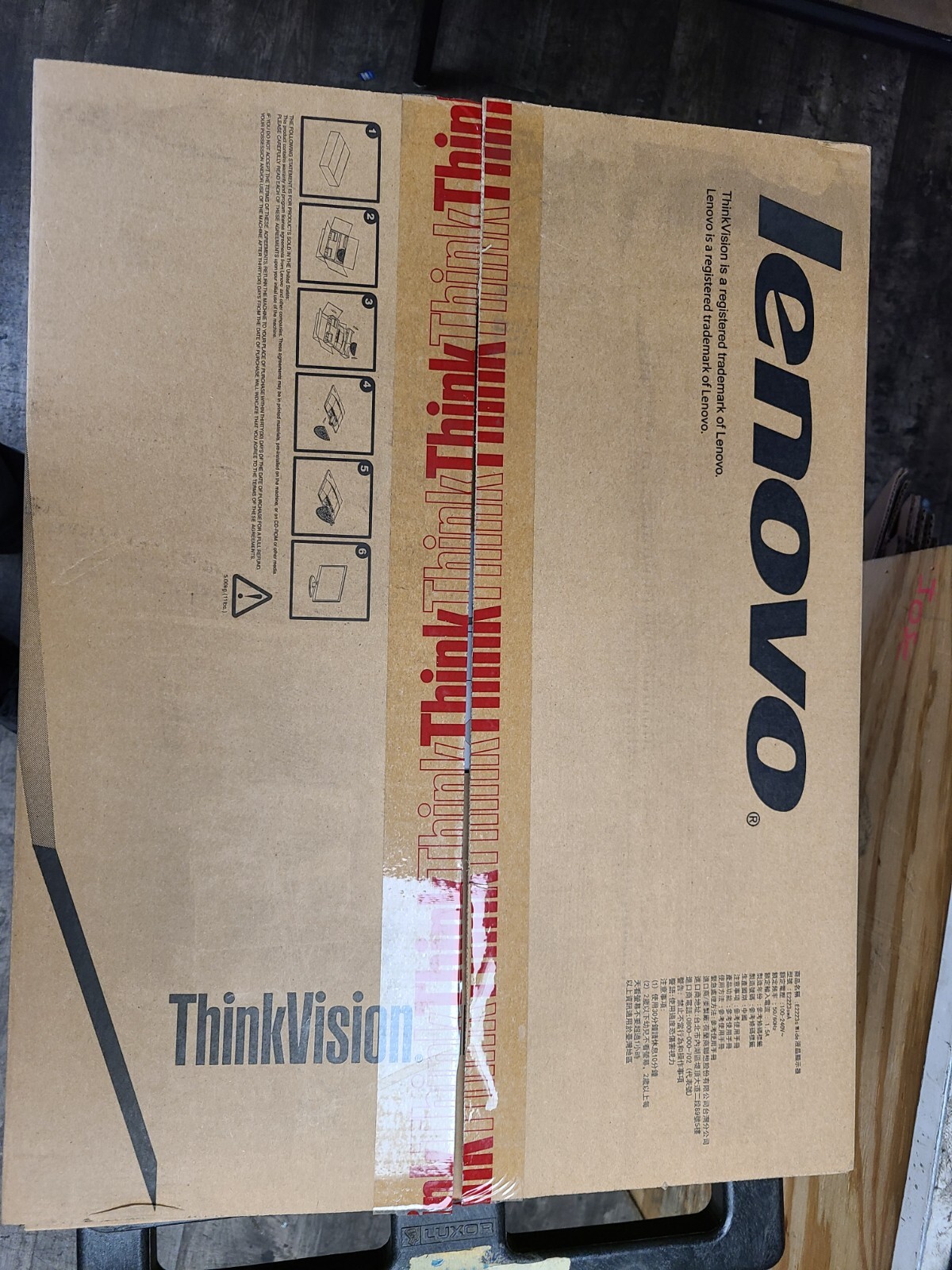 Lenovo ThinkVision 21.5 inch Widescreen LCD Monitor - E2223S for sale ...