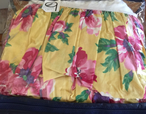 Ralph Lauren Chelsea Bedskirt Twin Dust Ruffle 15" Drop Floral | eBay