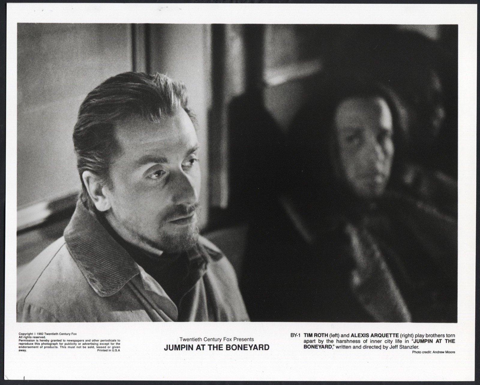 TIM ROTH ALEXIS ARQUETTE in Jumpin At The Boneyard '92 GOATEE | eBay