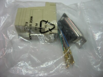 DB15 Female to RJ45 Connector Adapter Shell Kit - NOS Qty 1 | eBay