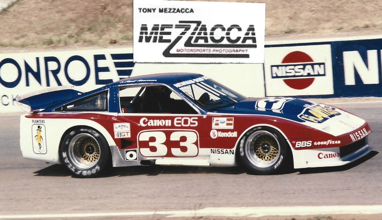 PAUL NEWMAN NEWMAN-SHARP RACING NISSAN 300ZXT '87 IMSA GTO/GTU LAGUNA ...