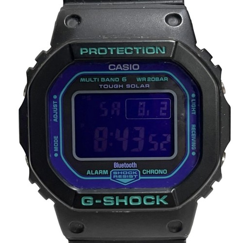 Casio GShock GWB5600 Black Purple Digital Watch Resilient Style | eBay