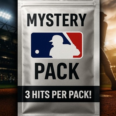 Mystery Baseball Pack – 3 HITS per Pack! Auto / Relic / #ed 🔥 10 Cards ...