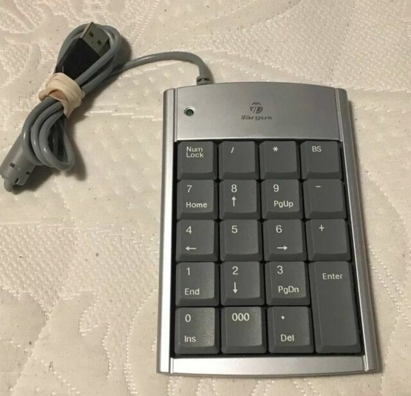 Targus USB Numeric 10-key Wired Keypad Model Pauk10u for sale online | eBay