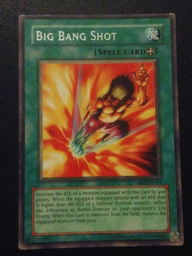Yu-Gi-Oh! RARE CARD BIG BANG SHOT MFC-086 VINTAGE PRINT LP | eBay