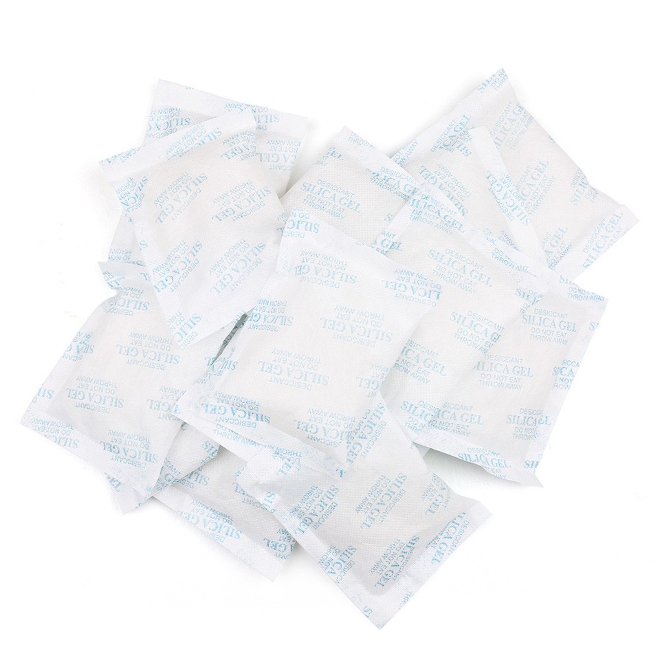 15 Packets 50g Grams Silica Gel Desiccant Moisture Absorber Pack Dryer ...