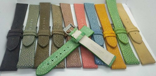 Wonderful Watch Strap Galuchat Gpf Handmade IN Italy Breed mm22/18 ...