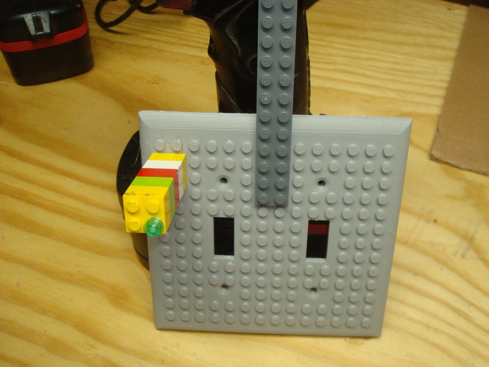 Light Switch Cover,Works COMPATIBLE with LEGO bricks, Wall Plate,toggle ...
