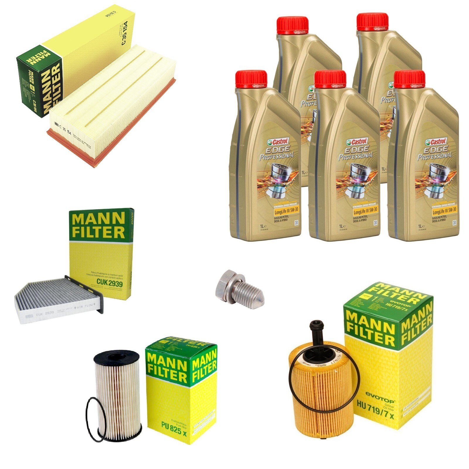 MANN PU825x - Fuel filter cross reference