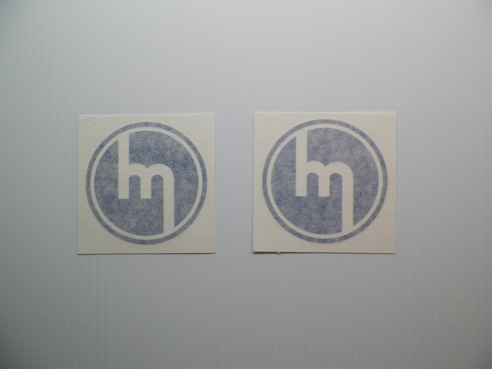 New MAZDA Classic Logo 3" Long Badge Decal Pair RX2 RX3 RX4 COSMO REPU ...