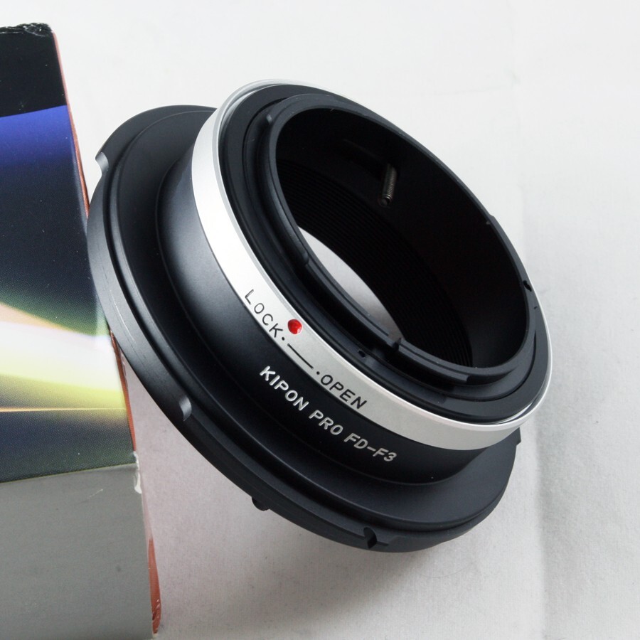 Kipon PRO cine adapter for FD mount Canon lens to Sony FZ Mount PMW-F3 ...