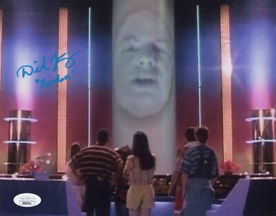 Mighty Morphin Power Rangers- David Fielding, Zordon signed 8x10 photo ...