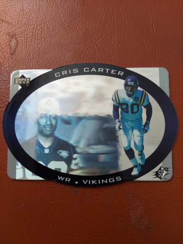 Chris Carter 1996 Upper Deck SPX #24 Football Card HOF !!! | eBay