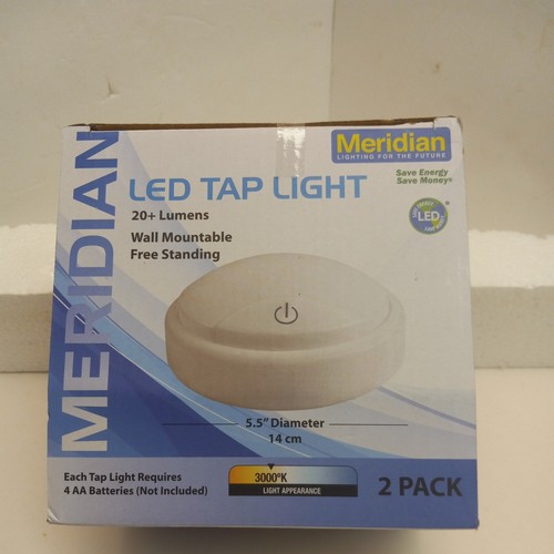 NEW In box. Meridian LED Tap Lights , 2 per box | eBay