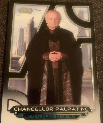 2017 STAR WARS GALACTIC FILES REBORN Chancellor Palpatine Republic ...